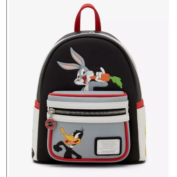 Loungefly | Bags | Loungefly Looney Tunes Characters Color Block Mini ...